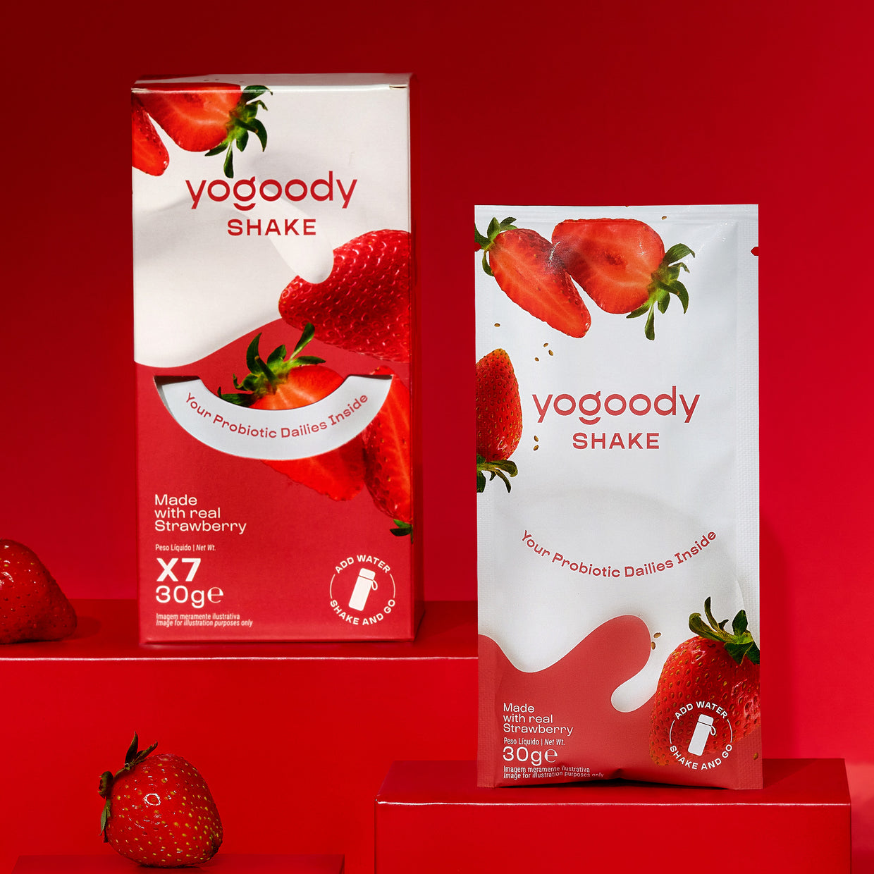 Strawberry & Cookies Ice Cream – YOGOODY